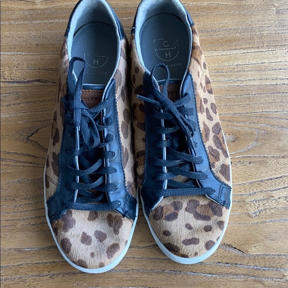 Cole Haan | Shoes | Cole Han Leopard Print Sneakers | Poshmark